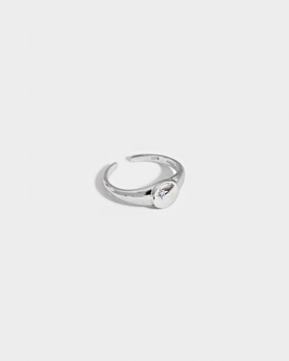 AURORA 925 Sterling Silver Signet Ring | INXSKY