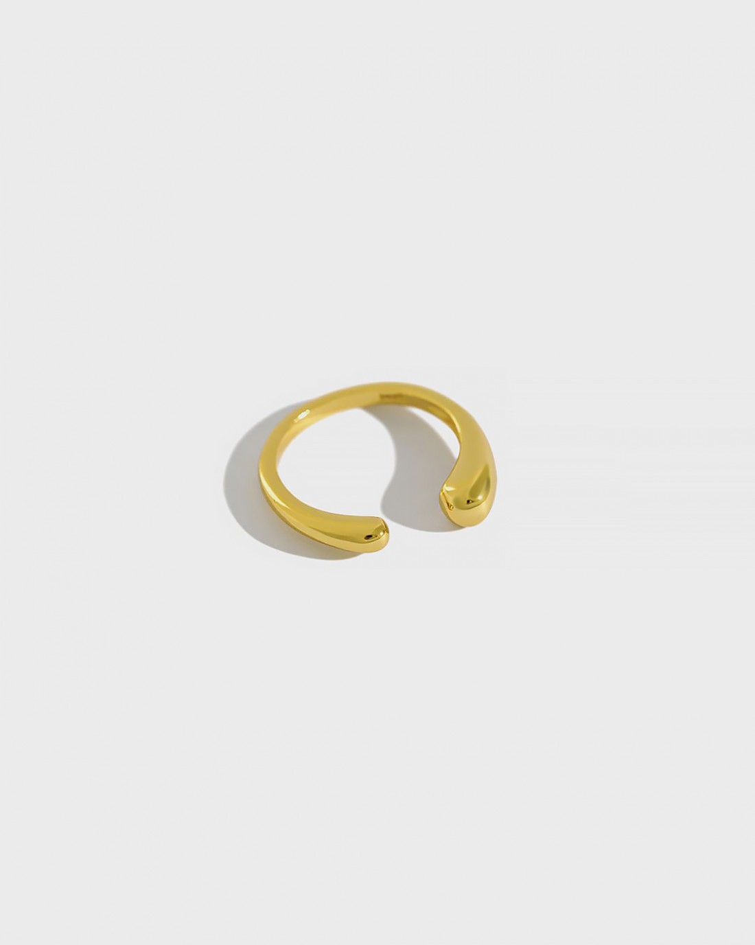 BROOK 18k Gold Vermeil Ring | INXSKY