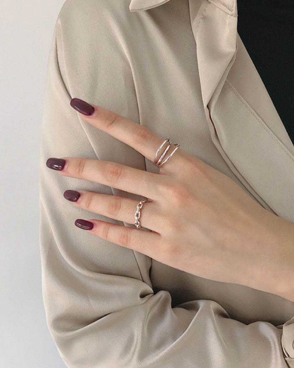 KAREN 925 Sterling Silver Ring | INXSKY