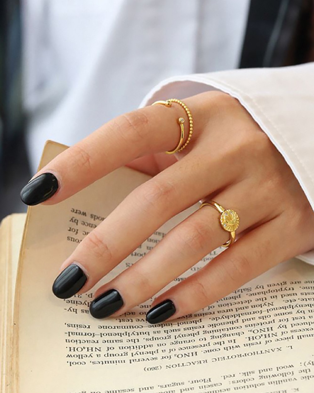 Venus 18k Gold Vermeil Ring | INXSKY